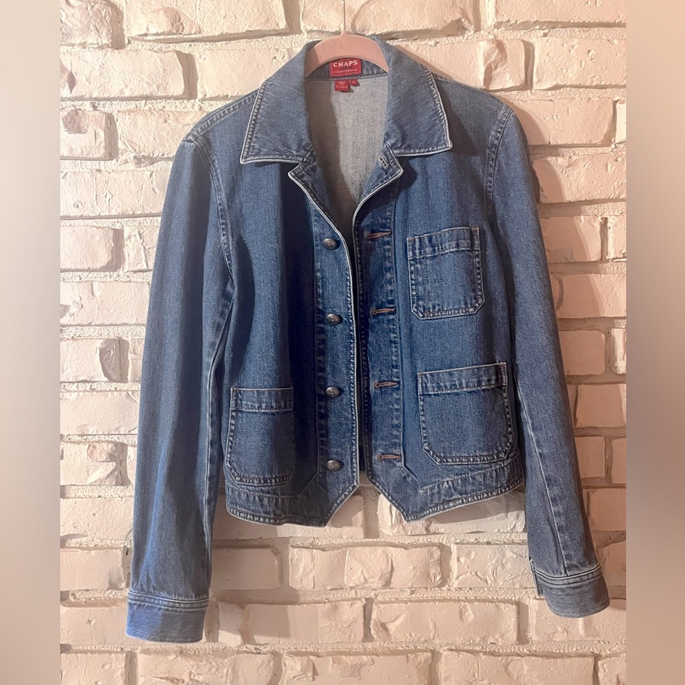 Vintage Chaps Denim Jacket - Gem